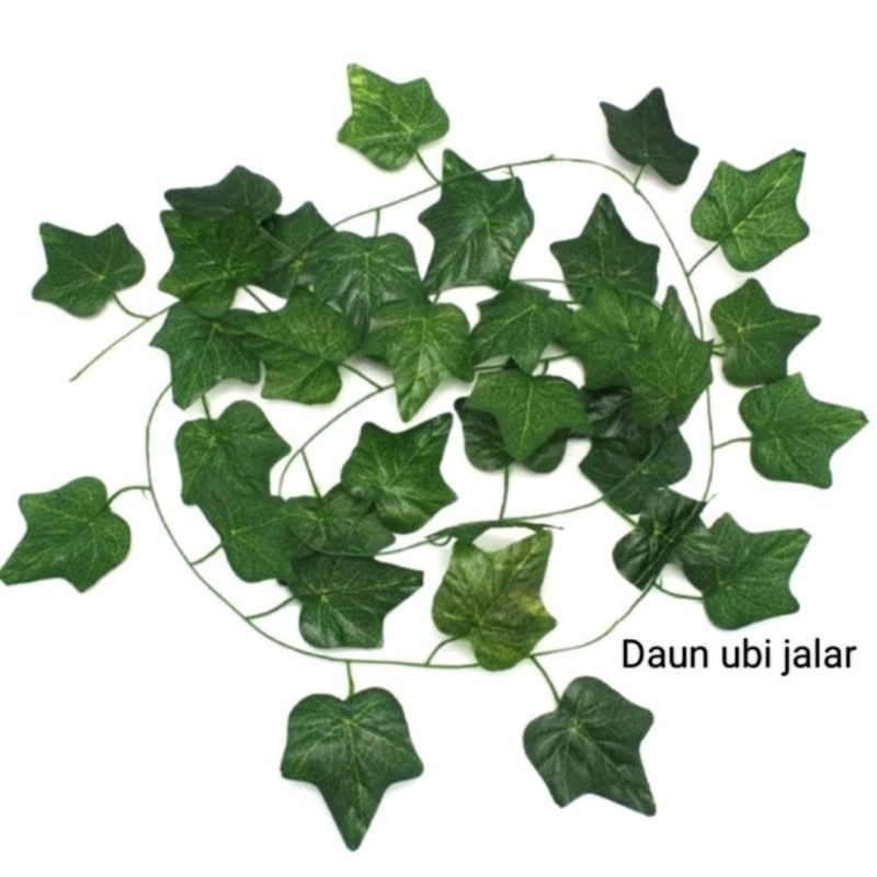 Jual Daun rambat sulur ivy srigading/Daun merambat artificial/daun ...