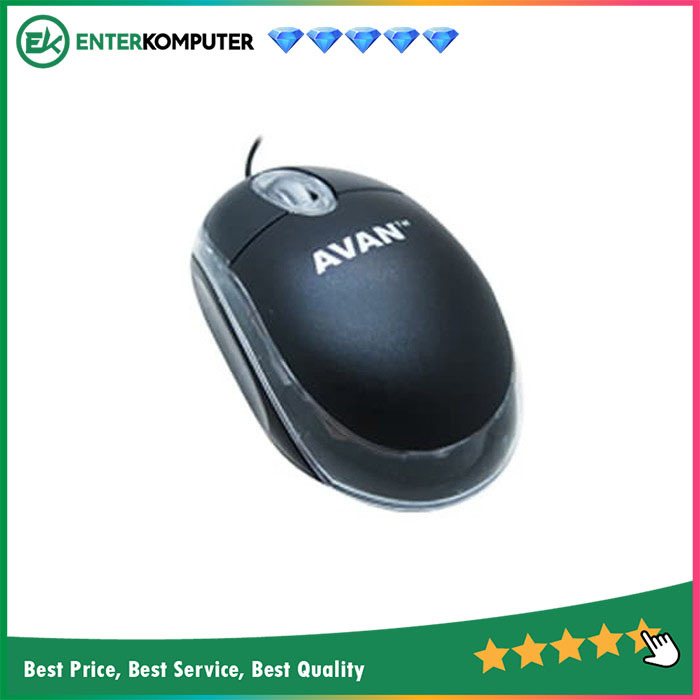 Jual AVAN AV-001 Wired Optical Mouse | Shopee Indonesia