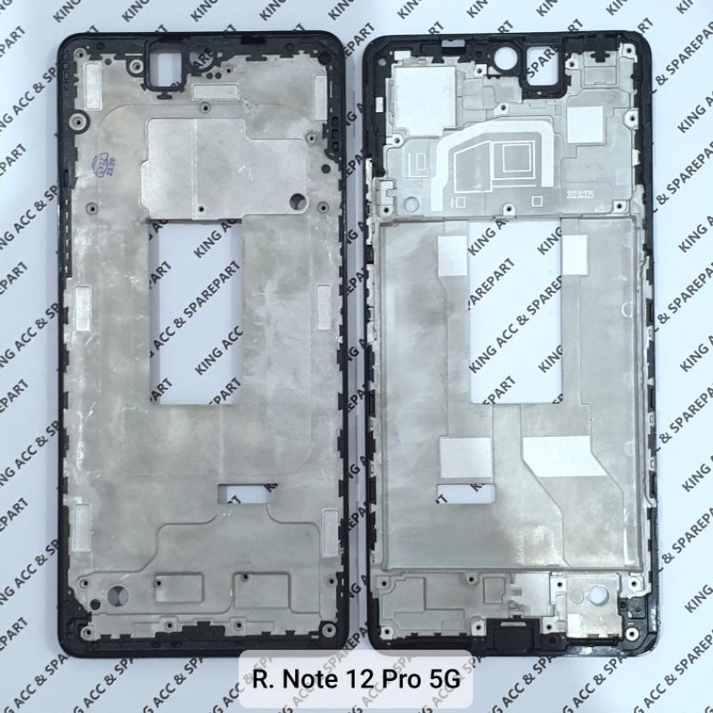 Jual FRAME DUDUKAN LCD TULANG TENGAH XIAOMI REDMI NOTE 12 PRO 5G ...