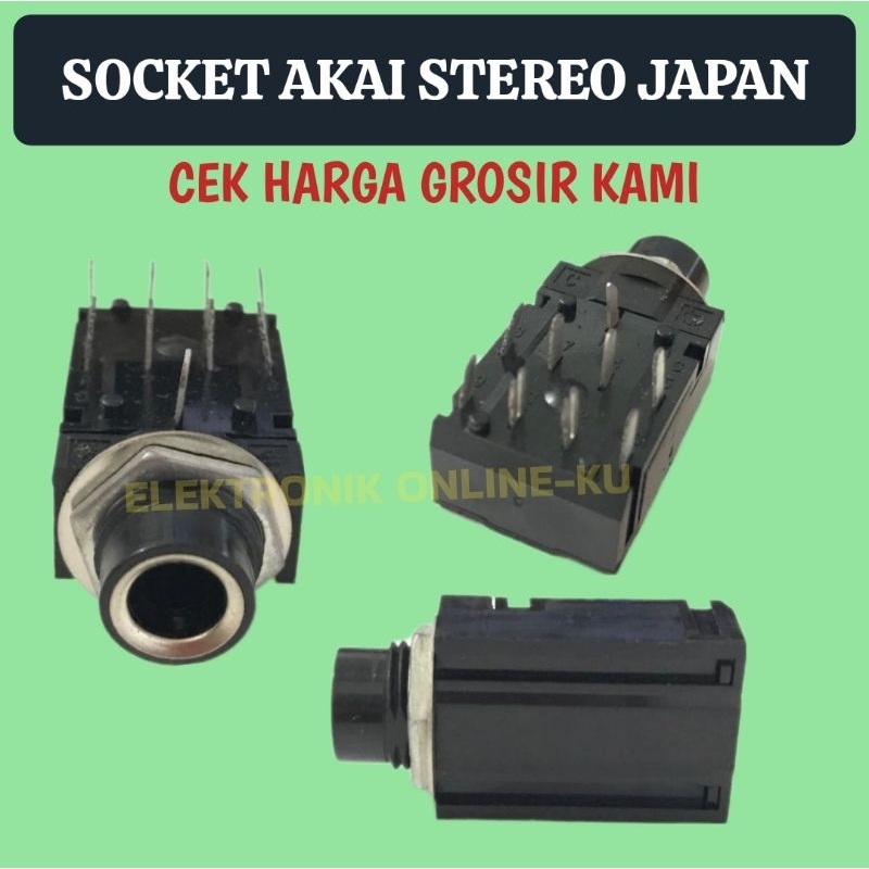 Jual SOCKET AKAI STEREO JAPAN | Shopee Indonesia