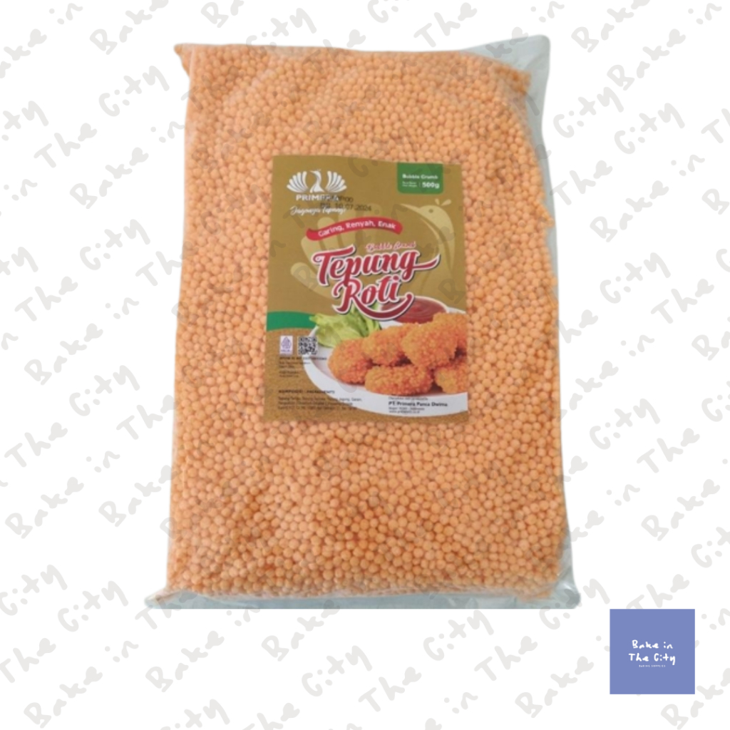 Jual Tepung Roti Bubble Crumb Primera Panko - 500g | Shopee Indonesia
