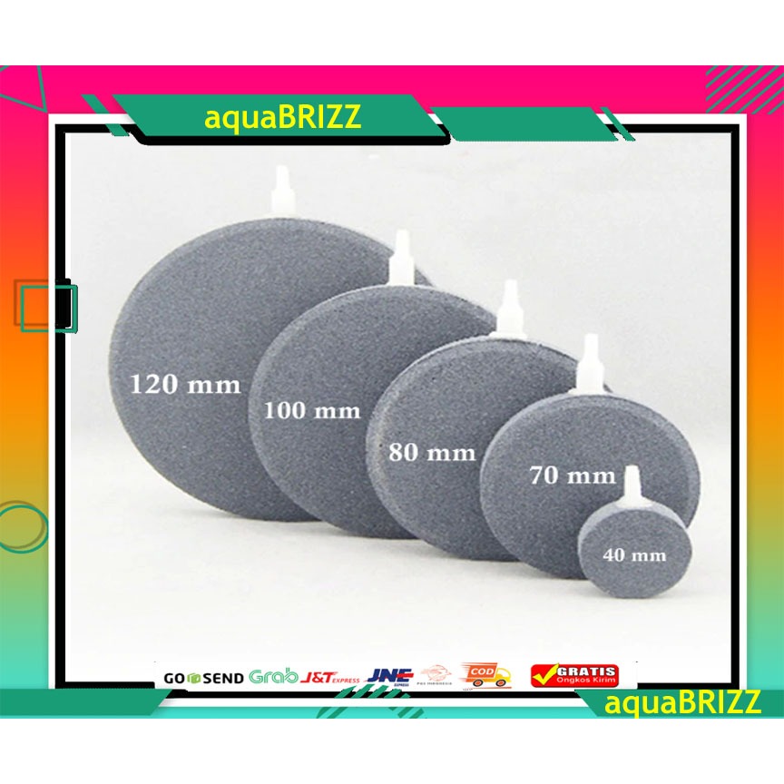 Jual Airstone ASC 40 60 80 100 120 Series BULAT PIPIH Air Stone Kolam ...