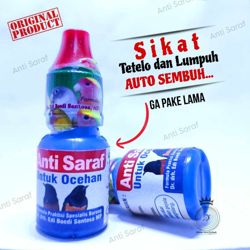 Jual ANTI SARAF DR EDI BOEDI OBAT BURUNG SAKIT TETELO AYAN LUMPUH SARAF ...