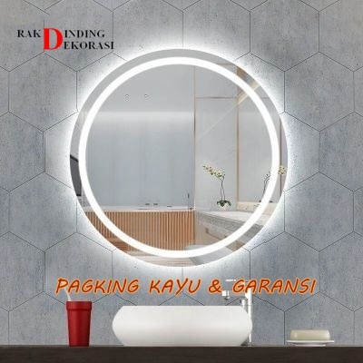 Jual Cermin Led Gantung Kamar Mandi Tempel Dinding Wastafel Aesthetic ...