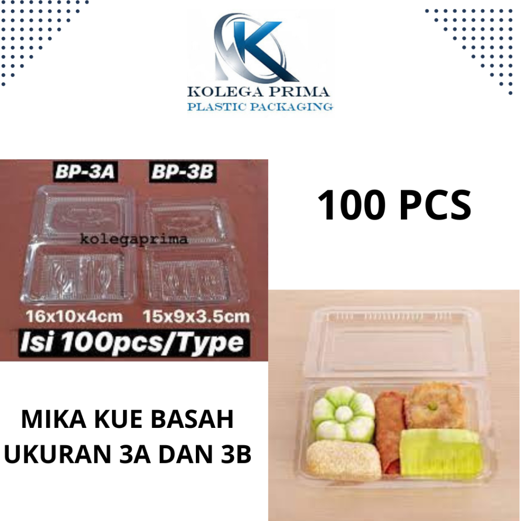 Jual MIKA SNACK/ MIKA JAJANAN PASAR/ MIKA KUE BASAH (BP-3A, BP-3B) ISI ...