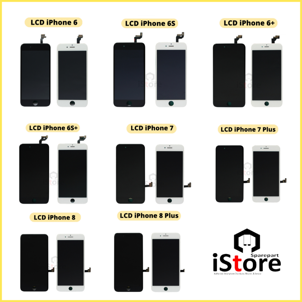Jual Lcd iPhone 6 6+ 6S 6S+ 7 7+ 8 8+ Plus All Tipe Original 100% | Shopee Indonesia