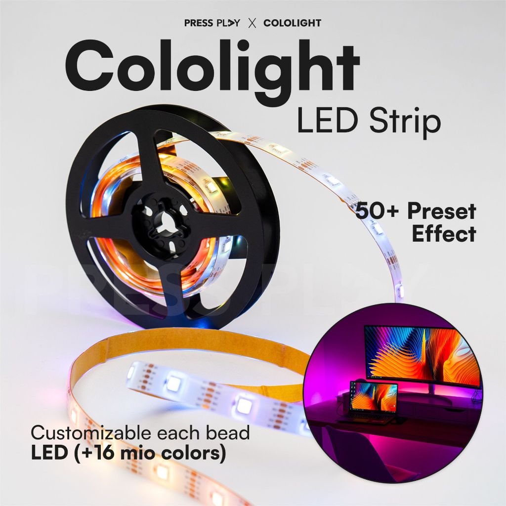 Jual Cololight STRIP 30 LEDs/M Customizable RGB LED Strip Multicolor ...