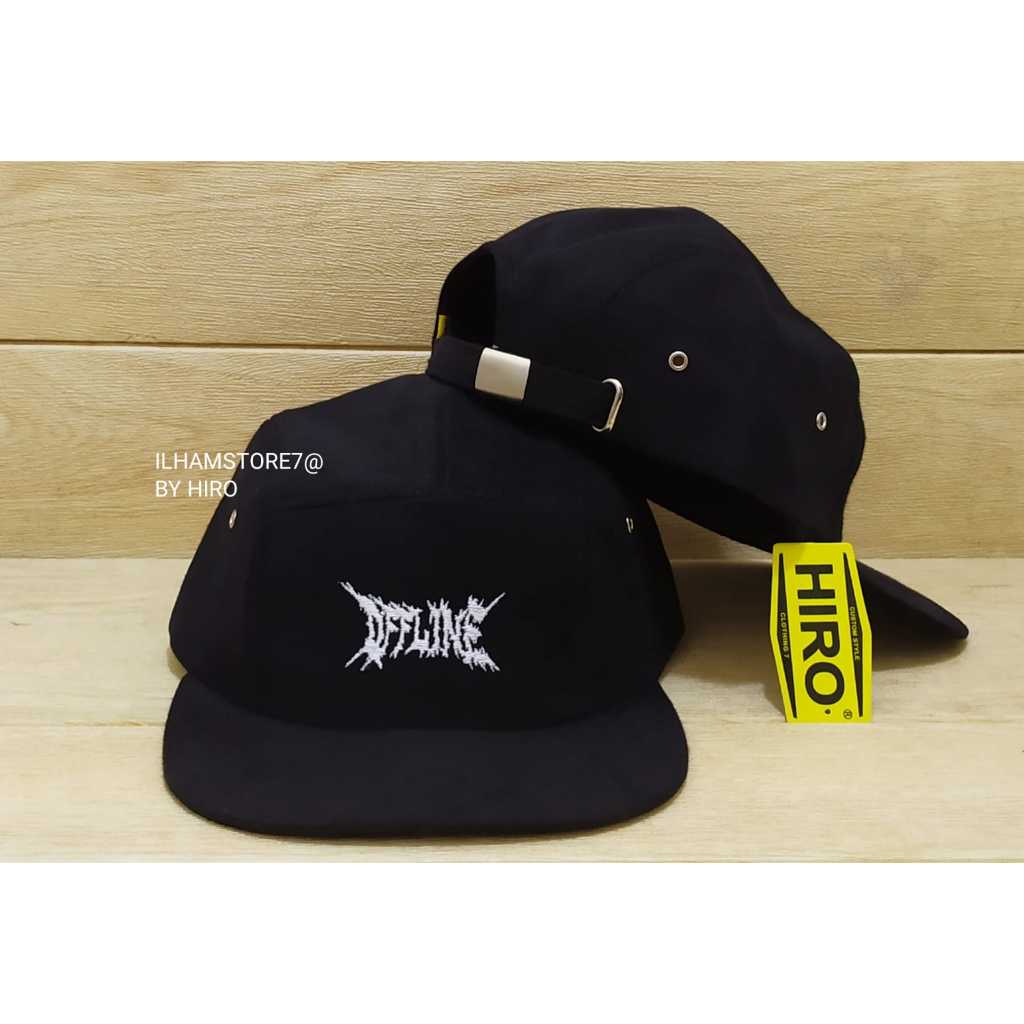 Jual [COD]Topi Snapback Bordir Ofline Lima Panel New Model/Topi Hip-Hop ...