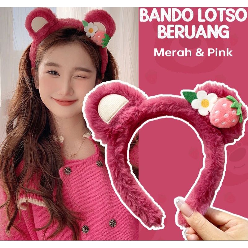 Jual BANDO LOTSO STRAWBERRY | Shopee Indonesia
