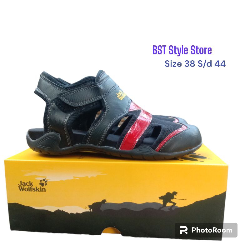 Jual Sandal Jack wolfskin MTB Sepeda Gunung Adventure Hiking | Shopee ...
