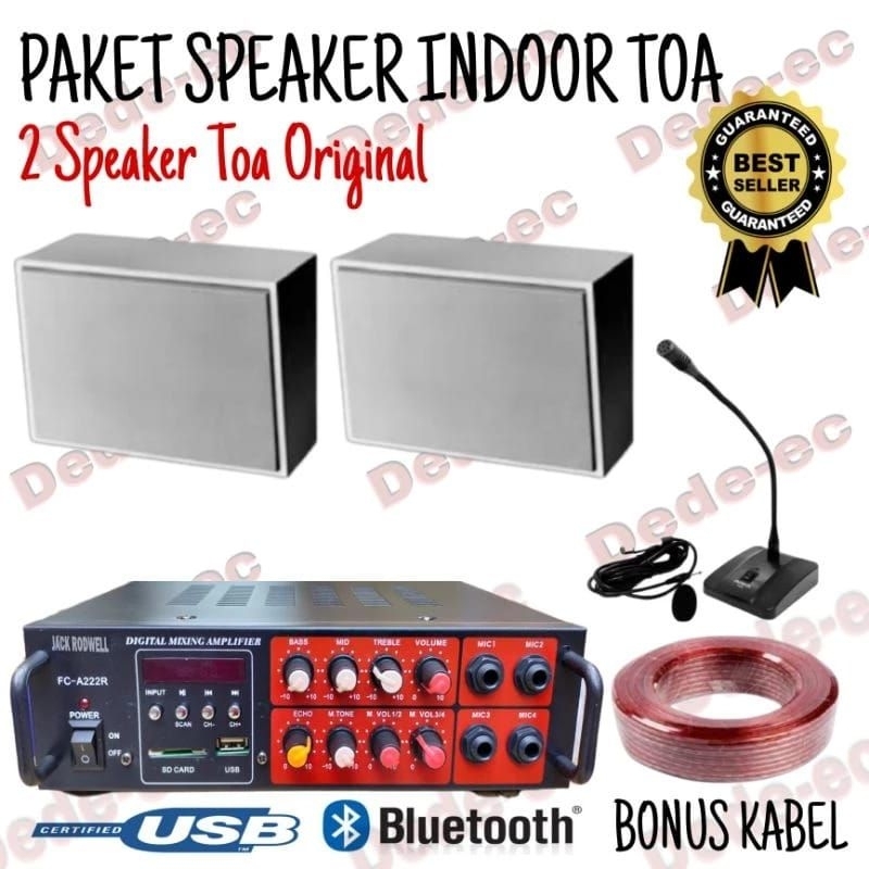Jual Paket Speaker Toa Indoor Original Paket Hemat | Shopee Indonesia