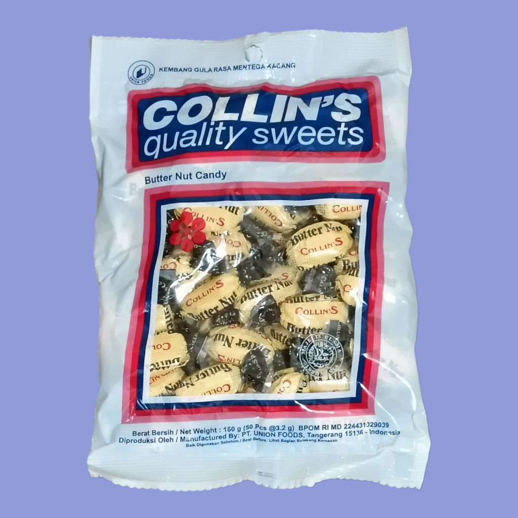 Jual Union Butternut Collins Permen Kacang [50 Pcs/sak] | Shopee Indonesia