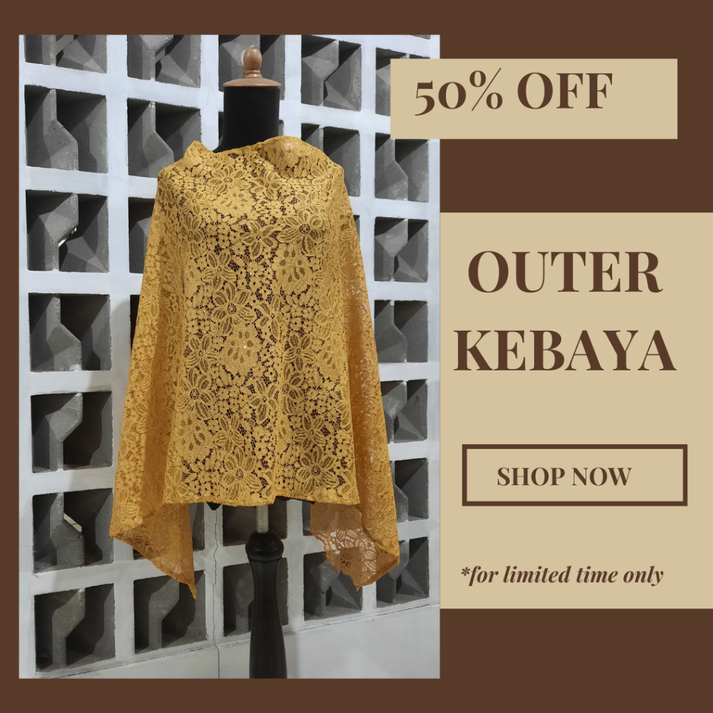 Jual Outer Brukat Premium Cape Brokat Seragam Bridesmaid Outfit Atasan ...