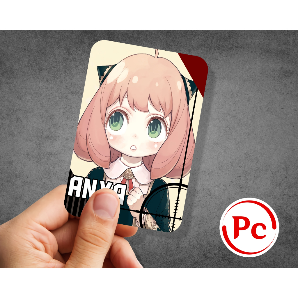 Jual Koleksi Photocard Anime Spy X Family A - Anya Loid Yor | Shopee ...