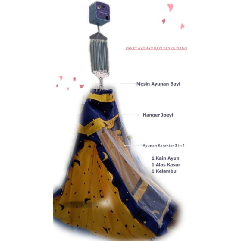Jual Paket Ayunan Karakter Otomatis (Tanpa Tiang Penyangga) Ayunan ...