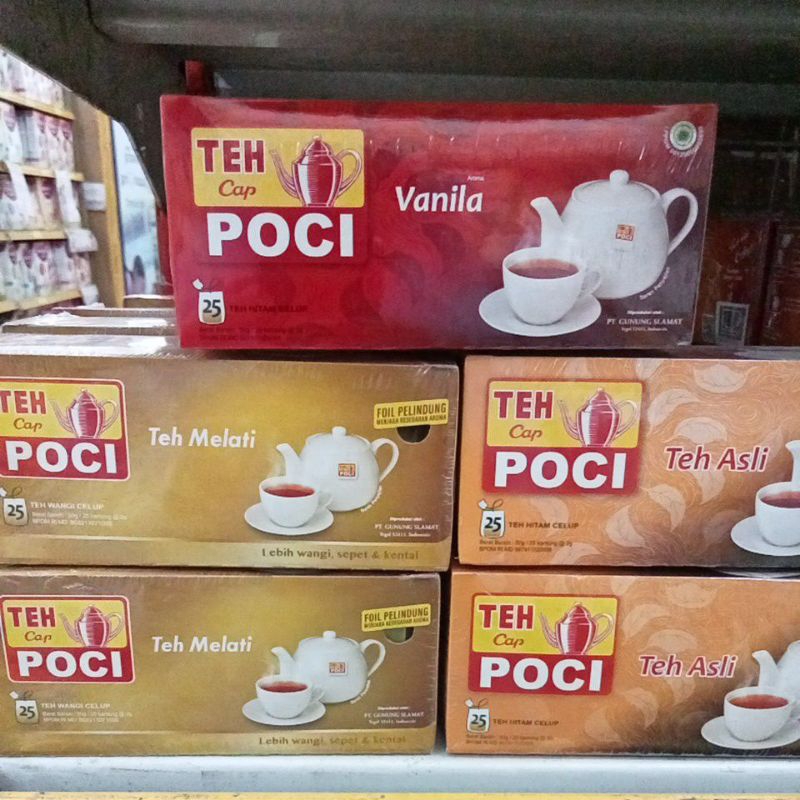 Jual TEH CAP POCI 25'S | Shopee Indonesia