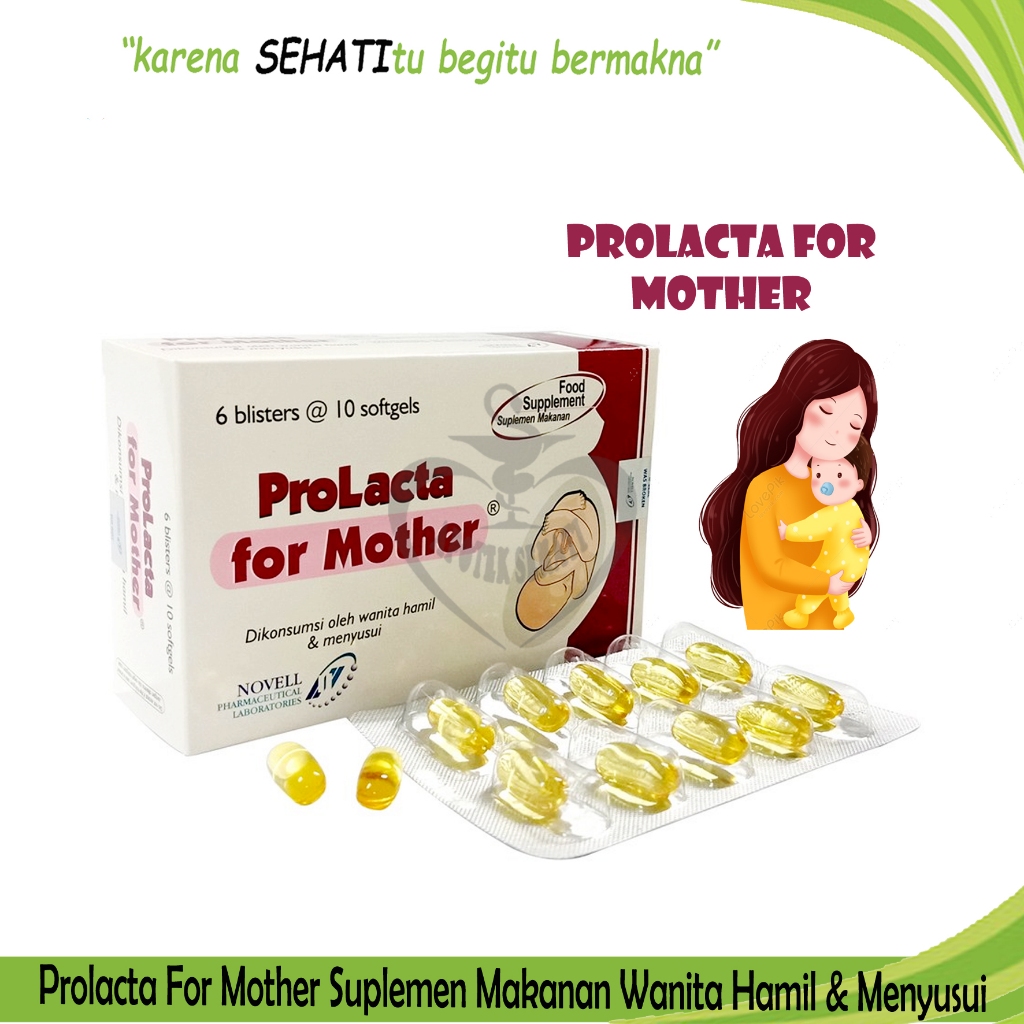 Jual Prolacta For Mother Suplemen Kesehatan Ibu Hamil Menyusui | Shopee ...