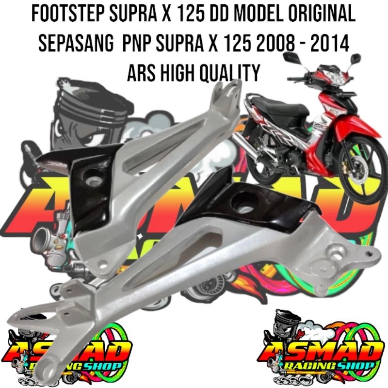 Jual Footstep Supra X 125 DD Model Original Sepasang PNP Supra X 125 ...