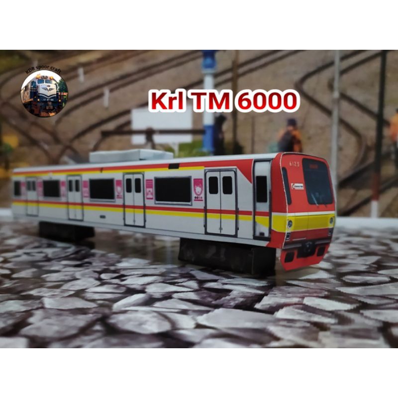 Jual MINIATUR KERETA API INDONESIA - KRL TM 6000 | Shopee Indonesia