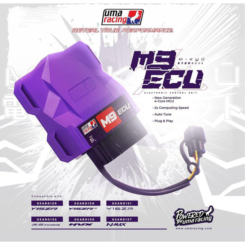 Jual ECU Uma Racing M9 Mx King / Sonic / Aerox / Nmax New / Nmax Old ...