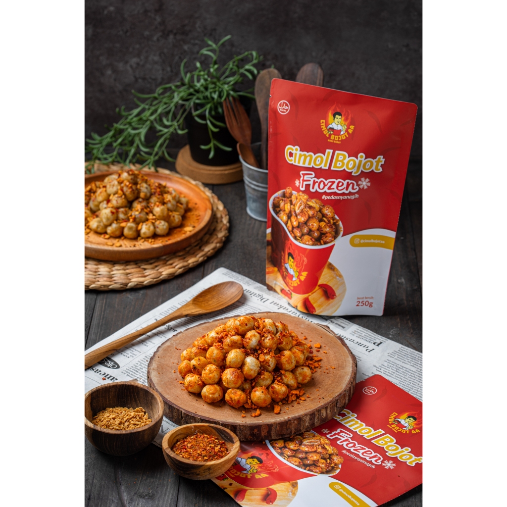 Jual CIMOL BOJOT AA BARBEQUE PEDAS DAUN JERUK FROZEN | Shopee Indonesia