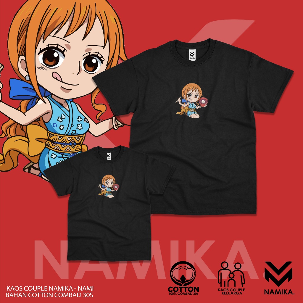 Jual NAMIKA KIDS | KAOS COUPLE ANAK DAN AYAH IBU KARAKTER NAMI | COTTON ...