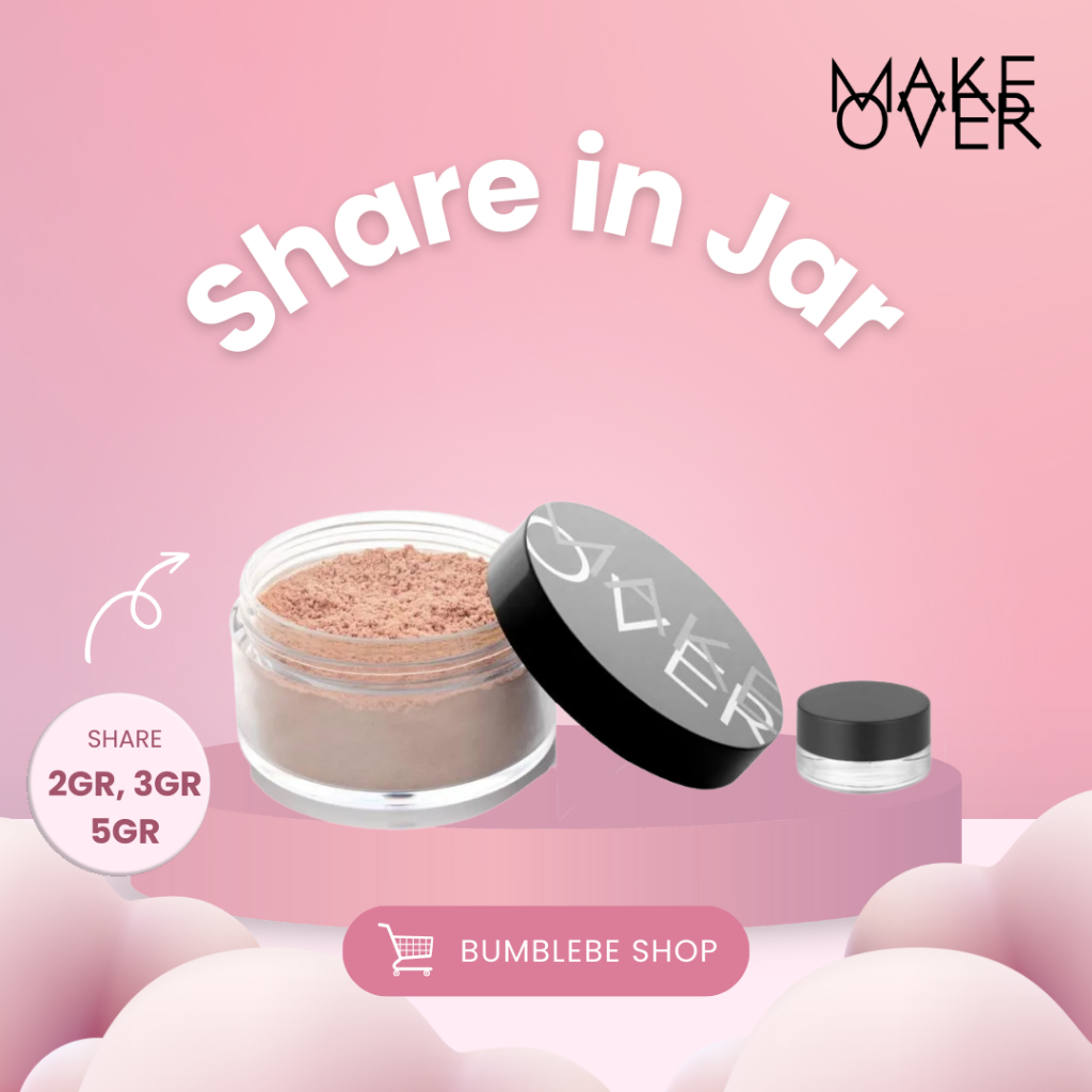 Jual [SHARE IN JAR] MAKE OVER Silky Smooth Translucent Powder Bedak ...