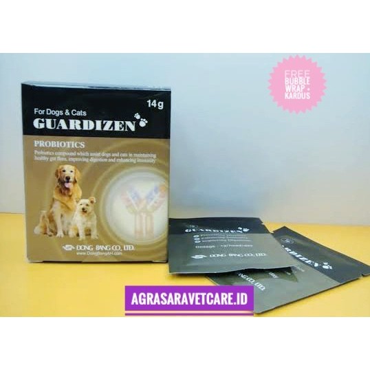 Jual Guardizen 14 gram (isi 14 scht)- PROBIOTIK anjing,kucing LIKE ...