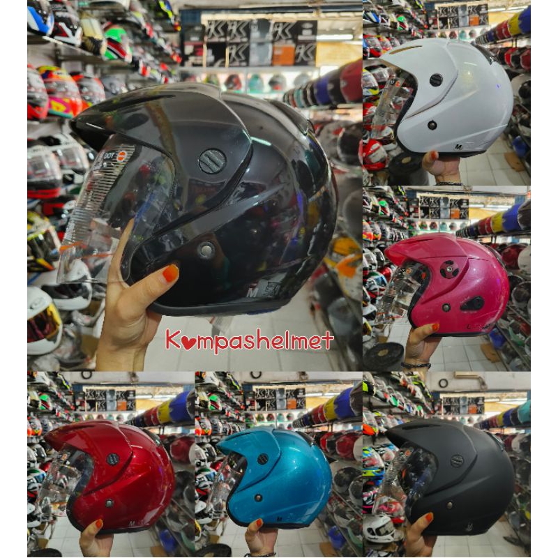 Jual HELM INK CX 22 SOLID ORIGINAL SNI | Shopee Indonesia