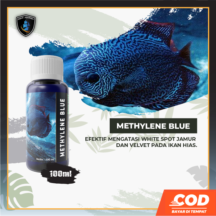 Jual Methylene Blue 100ml Obat Biru Segala Macam Ikan Hias Aquarium | Shopee Indonesia