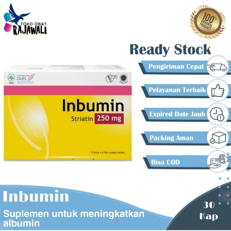 Jual inbumin ekstrak ikan gabus perbox ( 5 strip x 6 tab ) | Shopee ...