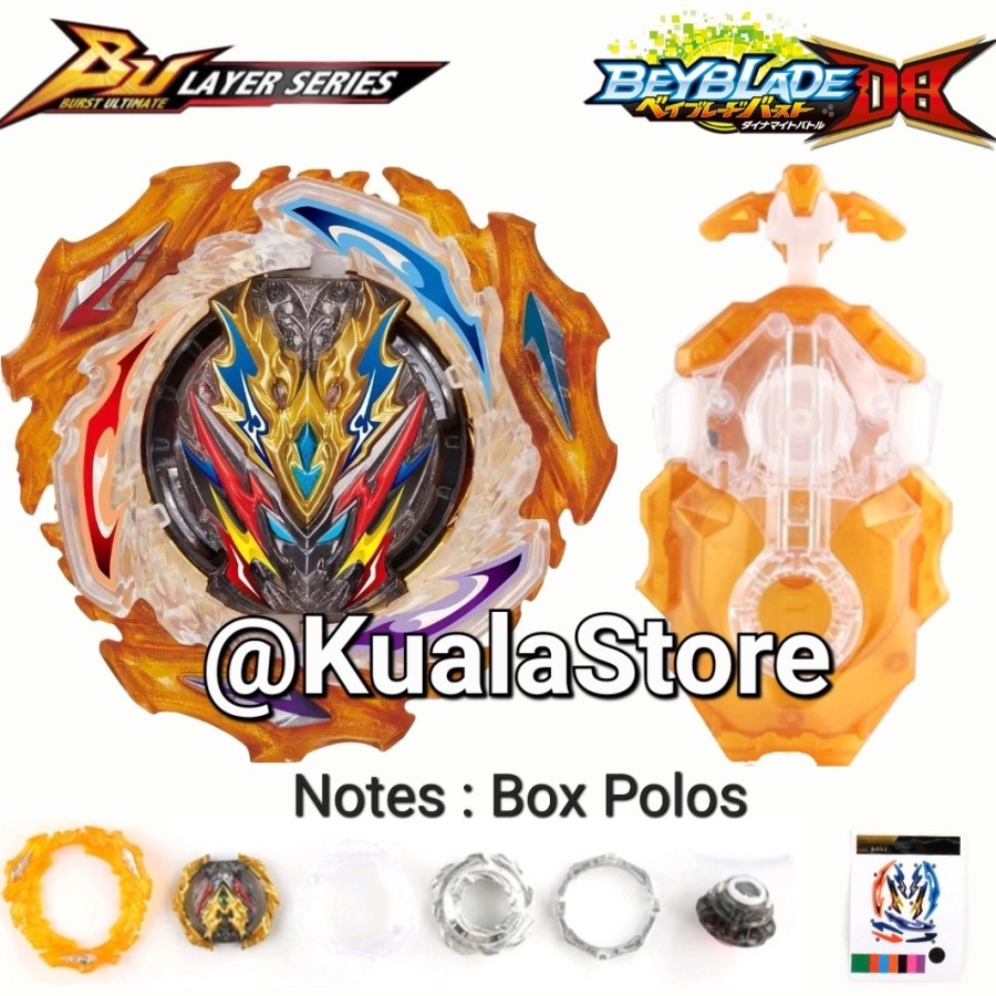 Jual Beyblade Burst Super Hyperion King Helios Ultimate Fusion DX B203 ...