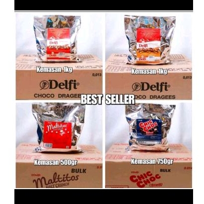 Jual Delfi Mede/Almond/SQ Bites/Treasure 1kg | Shopee Indonesia