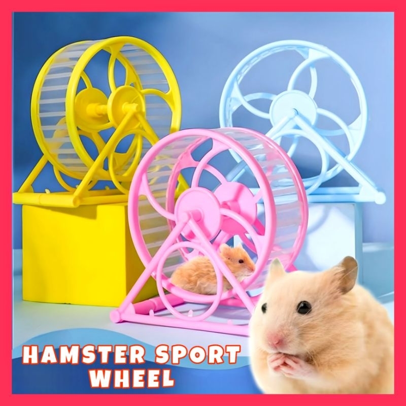 Jual JOGGING WHEEL HAMSTER - ROLLING WHEEL HAMSTER || MAINAN HAMSTER ...
