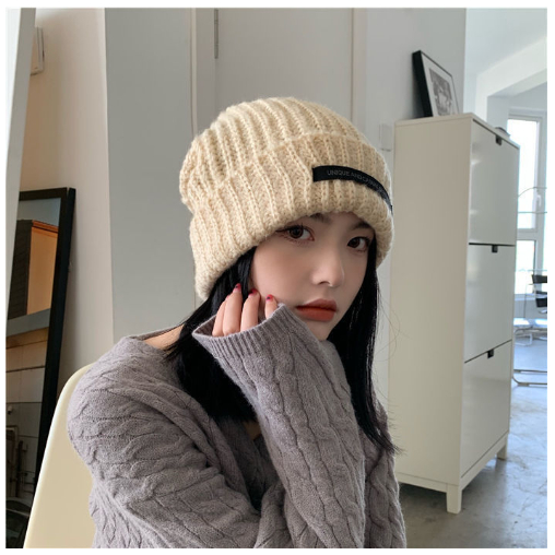 Jual Topi Kupluk Rajut Wanita WInter Musim Dingin | Shopee Indonesia