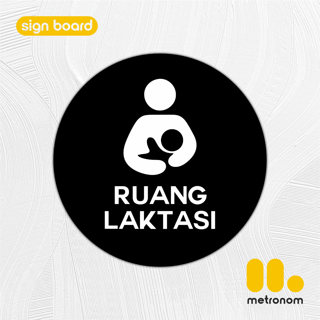 Jual RUANG LAKTASI Sign Board Akrilik Petunjuk Ruangan BY METRONOM ...
