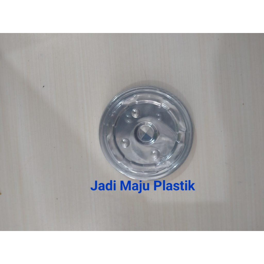 Jual TUTUP CUP PLASTIK DATAR / TUTUP CUP 10oz, 12oz, 14oz, 16oz,18oz ...