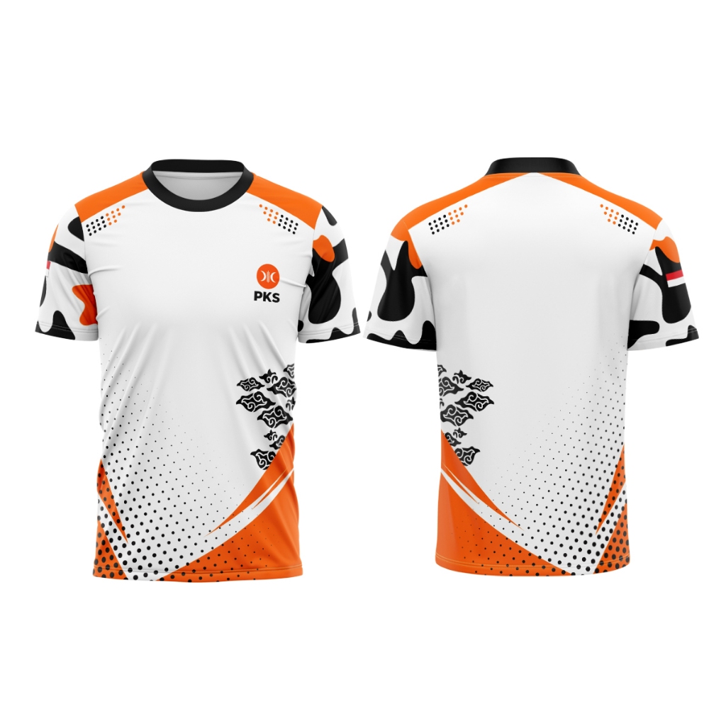 Jual Kaos Baju Pria PEMILU 2024 PARTAI PKS Full Print Custom 05 ...