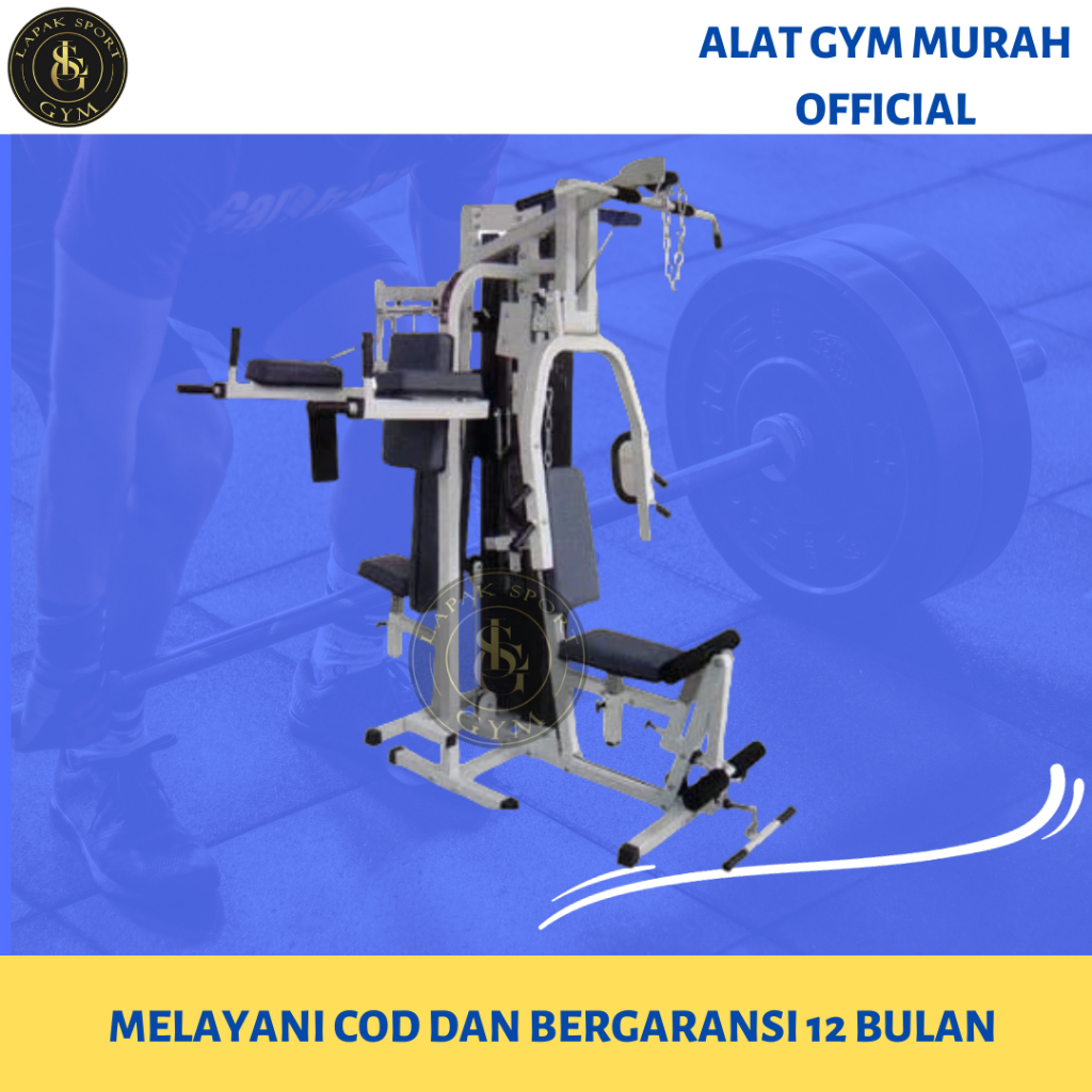Jual Alat Fitness Home Gym 3 Station Multigym Commercial Import XG -7203A Commersial Gym ...