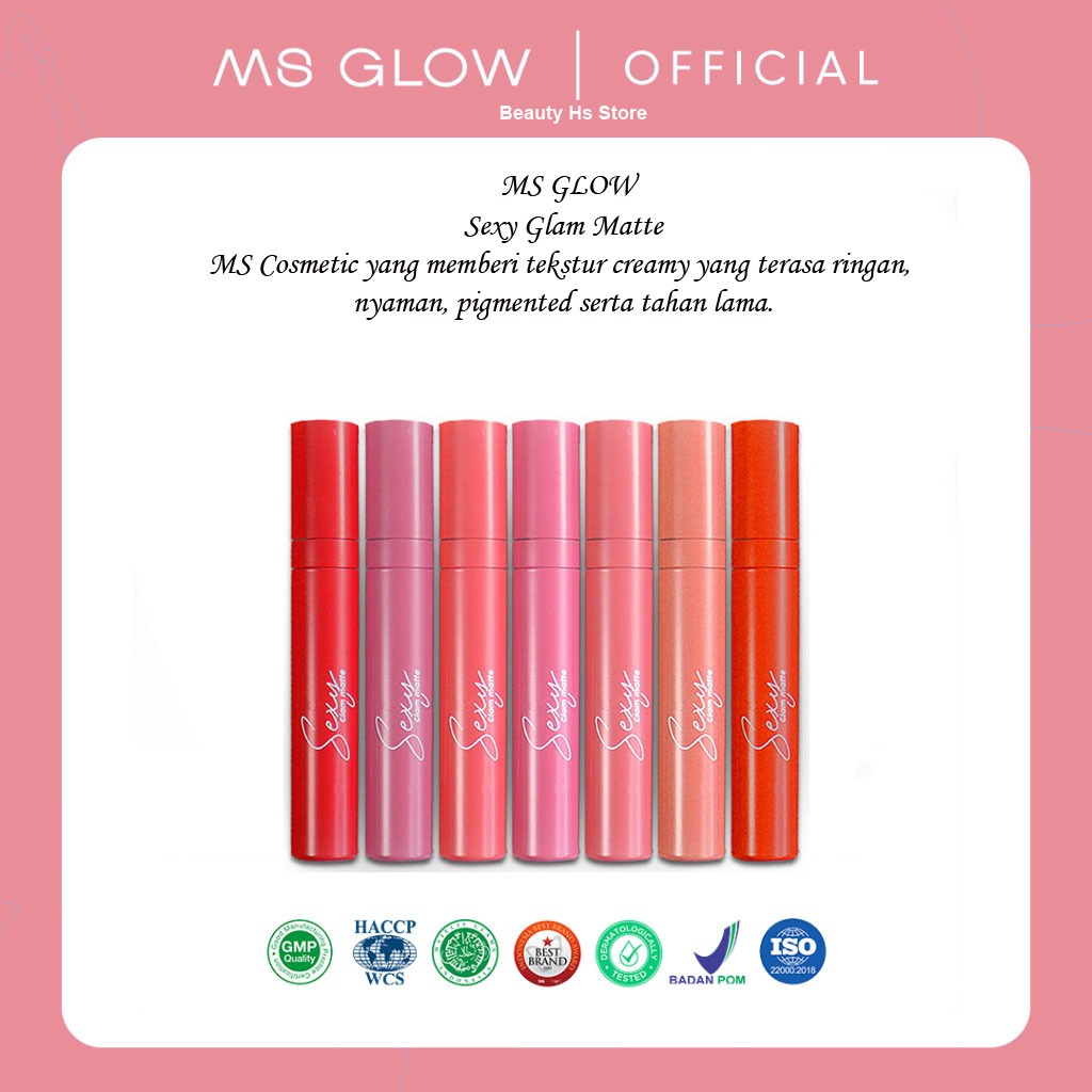 Jual MS GLOW- SEXY GLAM MATTE | Shopee Indonesia