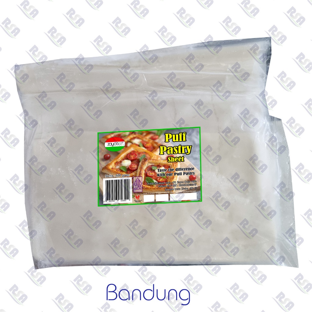 Jual Lembaran Puff Pastry Zayco 500 gr | Shopee Indonesia