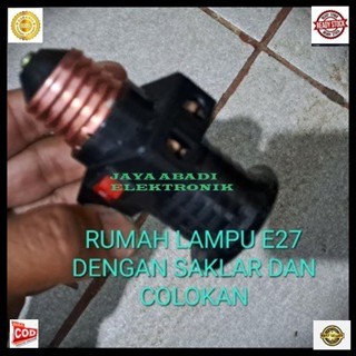 Jual G667 ORIGINAL RUMAH LAMPU E27 FITTING FITING SAKLAR COLOK ...