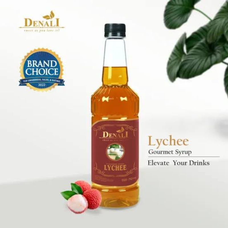Jual Denali Syrup Lychee 750ml | Shopee Indonesia