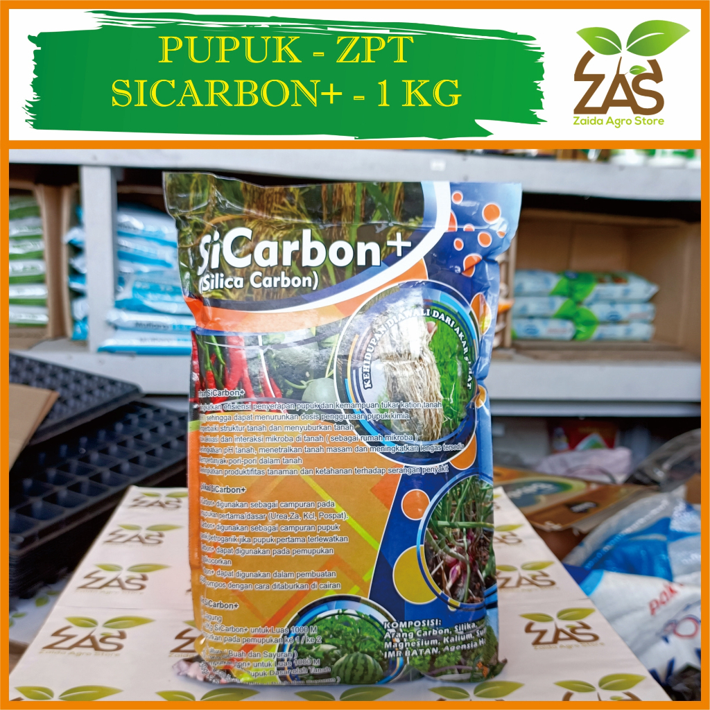 Jual SICARBON+ - SICARBON SILICA CARBON - 1 KG | Shopee Indonesia