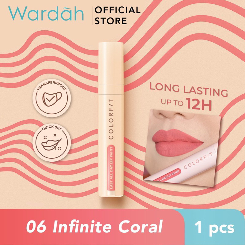 Jual WARDAH COLORFIT LAST ALL DAY LIP PAINT / WARDAH COLORFIT LIP PAINT ...