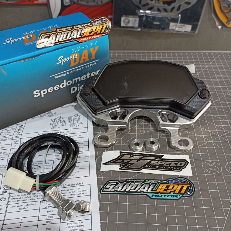 Jual SPEEDOMETER NINJA MONO FULL DIGITAL SPEDOMETER NINJA MONO FULL ...
