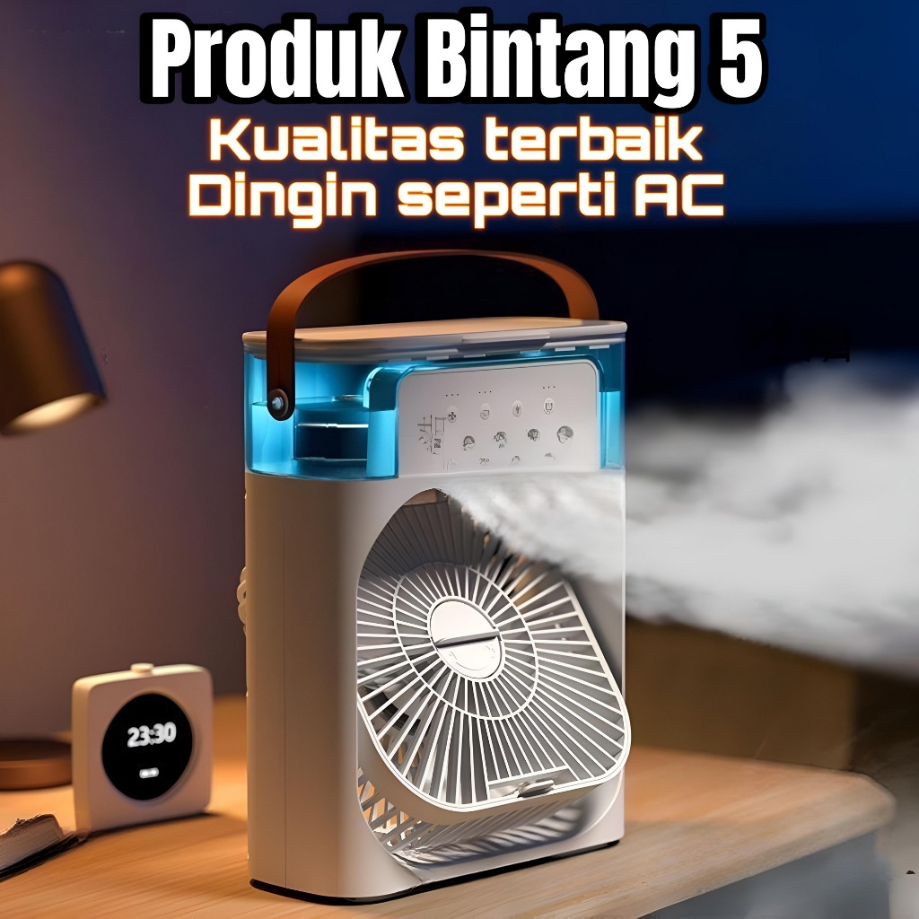 Jual KIPAS PENDINGIN MINI AC PORTABLE AIR COOLER MOBIL DAN RUANGAN ...