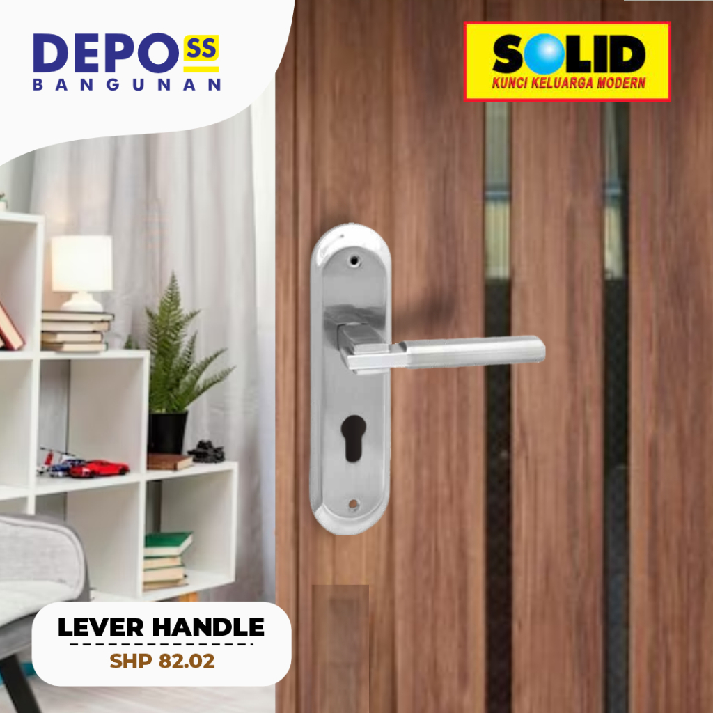 Jual Handle Pintu Rumah Set Lever Handle Set Tipe SHP 82.02 | Shopee ...
