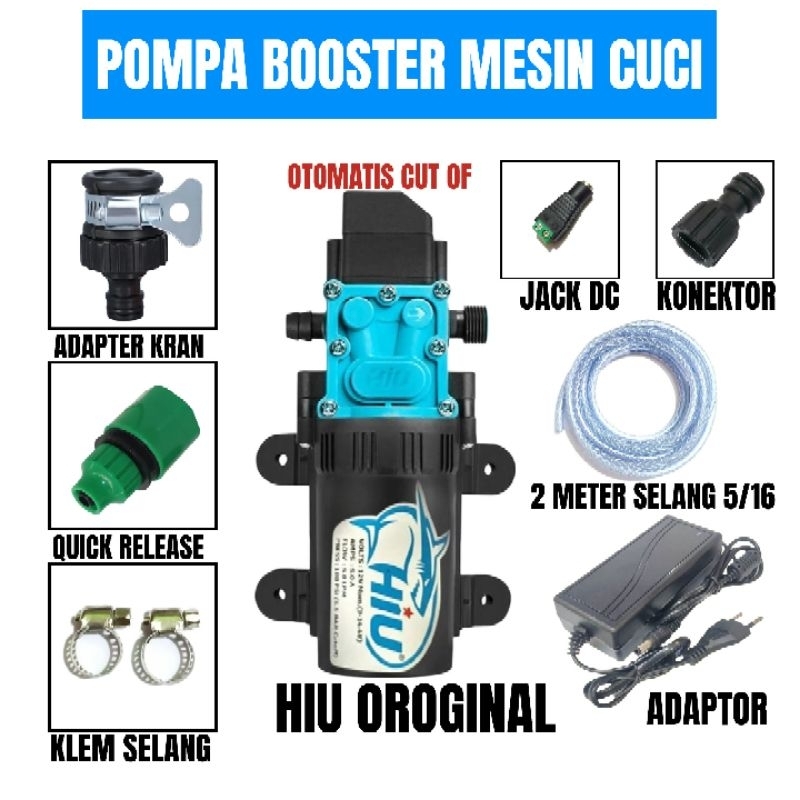 Jual Pompa Booster mesin cuci otomatis Pompa Dc 12v high pressure ...