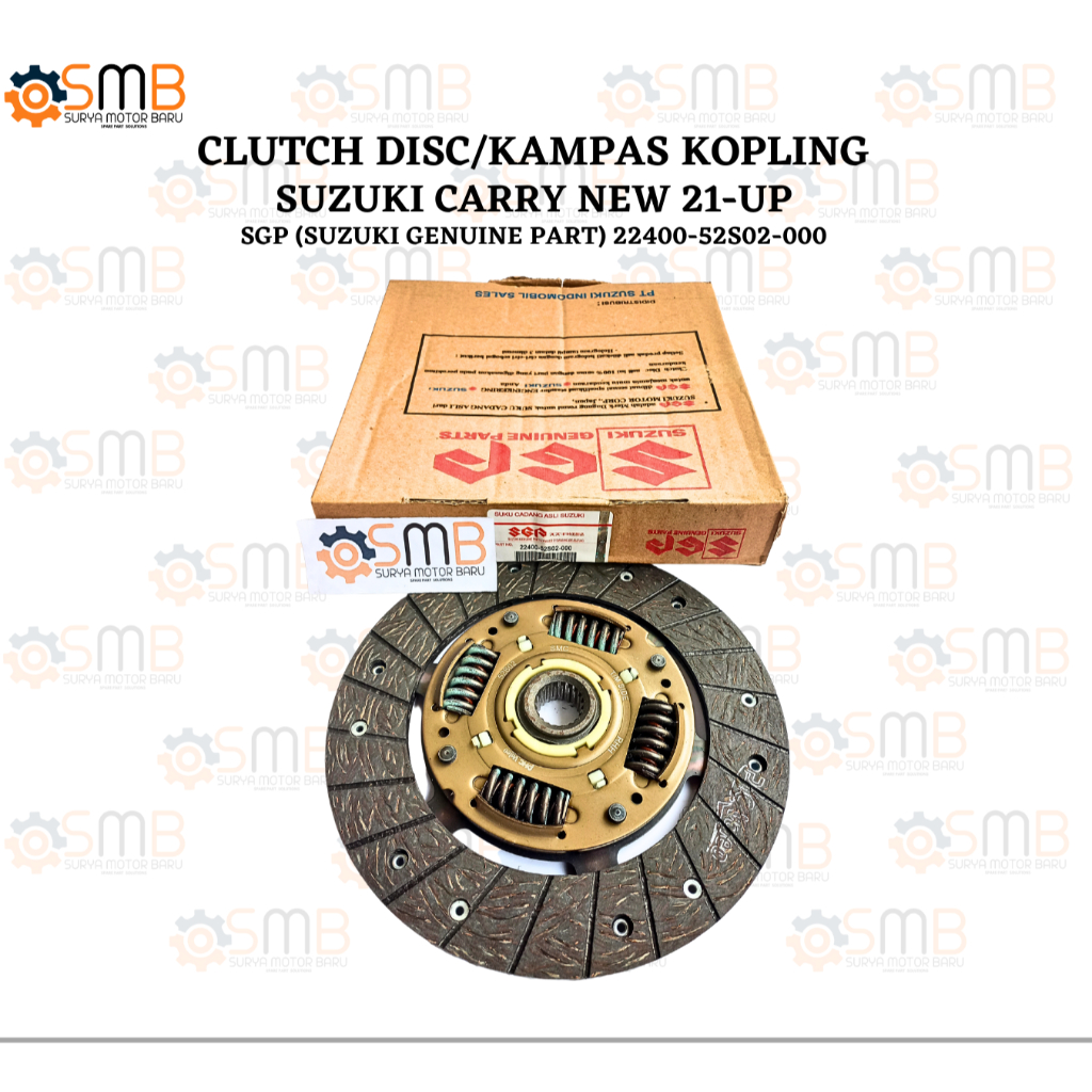 Jual CLUTCH DISC/KAMPAS KOPLING SUZUKI CARRY NEW 21-UP 22400-52S02-000 ...